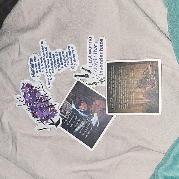 Wall Decor | Taylor Swift Midnights Stickers Pack Of 5 | Poshmark